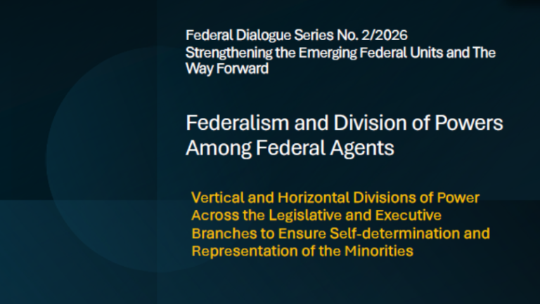 Federalism and Division of Powers Among Federal Agents – IPSJ